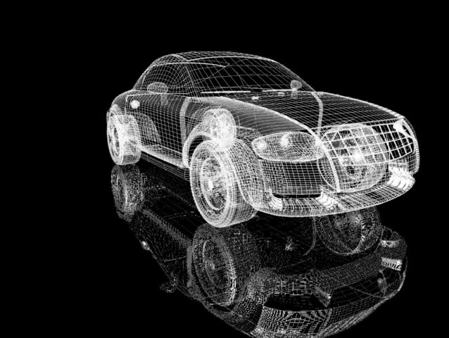 rotation reticulated model car Stock Footage Video (100% Royalty-free ...