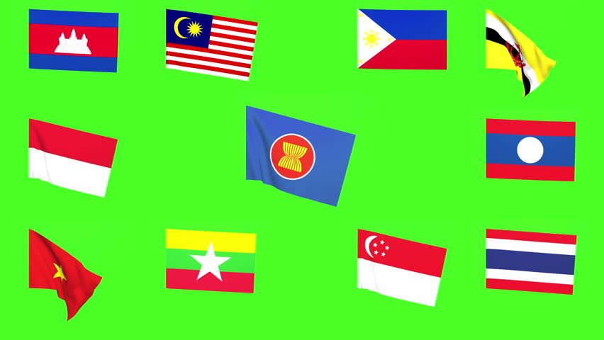 Southeast Asia Countries ( Asean Stock Footage Video (100% Royalty-free ...