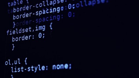 3d programming code abstract technology background Stock Footage Video ...