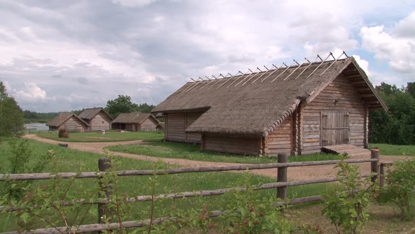 old russian village Stock Footage Video (100% Royalty-free) 944098 ...