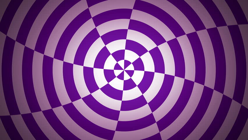 Retro Target Pattern, Purple Color. Stock Footage Video (100% Royalty ...
