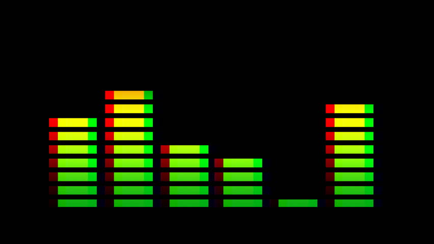 animation music graphic equalizers Stock Footage Video (100% Royalty ...