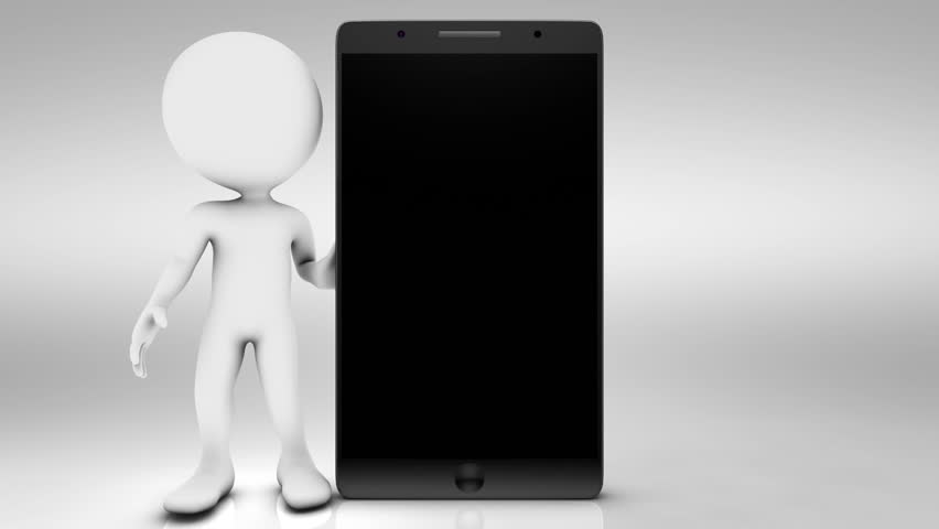 little man phone loop luma matte Stock Footage Video (100% Royalty-free ...