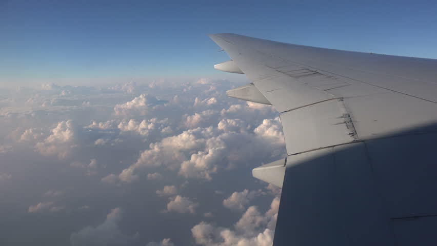 Flying Over Storm Clouds in Stock Footage Video (100% Royalty-free ...