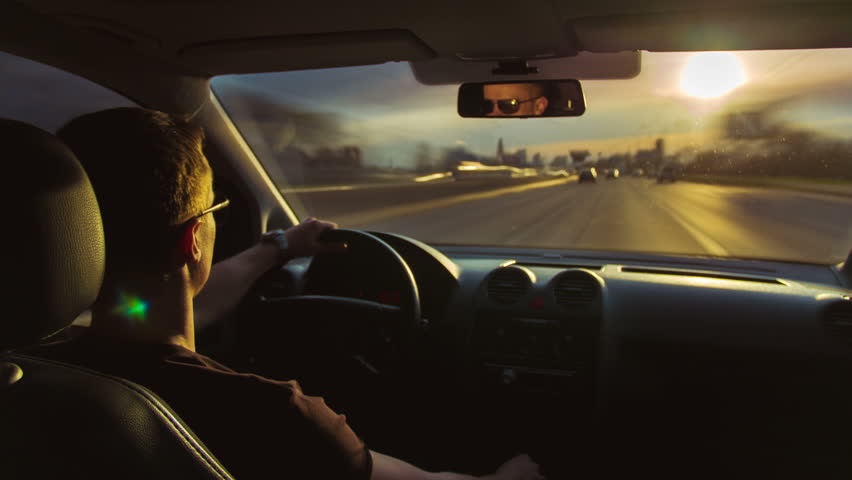 The Car Driving Time Lapse, Stock Footage Video (100% Royalty-free ...