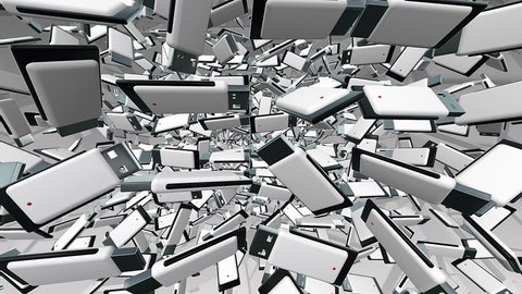 Abstract Usb Flash Drives White Stock Footage Video (100% Royalty-free ...