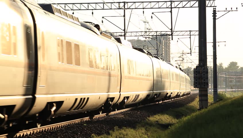 Russia. Transport - 2012: High-speed Stock Footage Video (100% Royalty ...