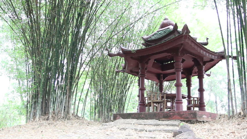 Traditional Chinese Hut Among the Stock Footage Video (100% Royalty ...