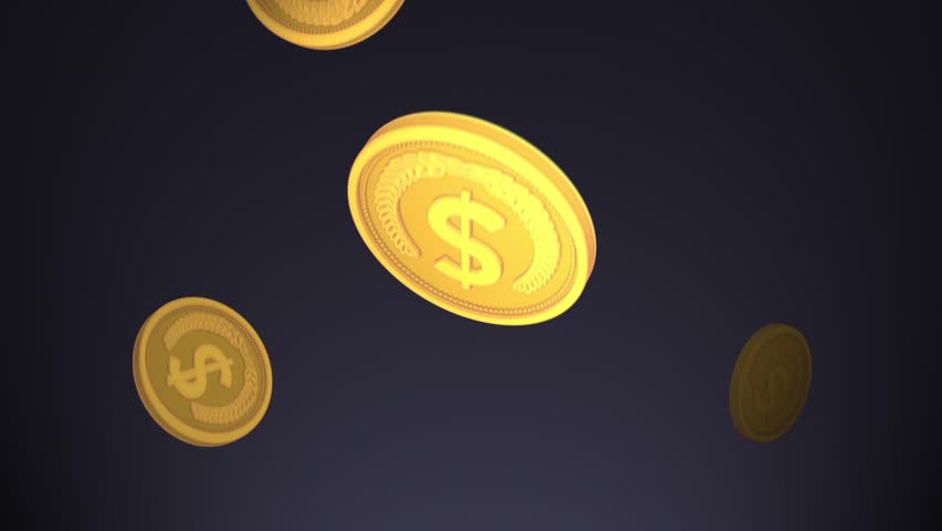 Loopable Animation of Generic Dollar Stock Footage Video (100% Royalty ...