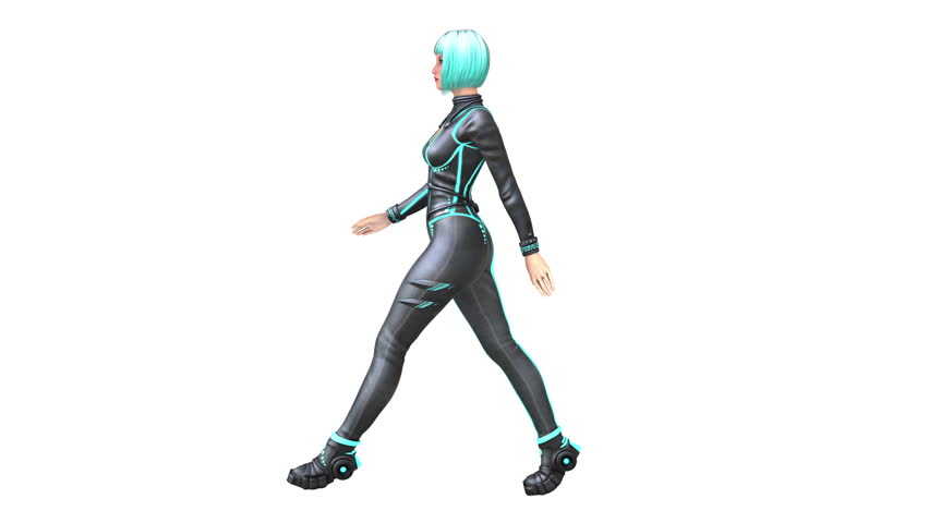 classic animation cartoon character alpha-channel duck Stock Footage ...