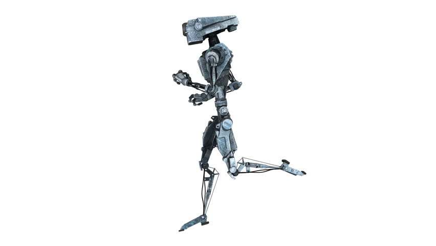 running robot Stock Footage Video (100% Royalty-free) 9683540 ...