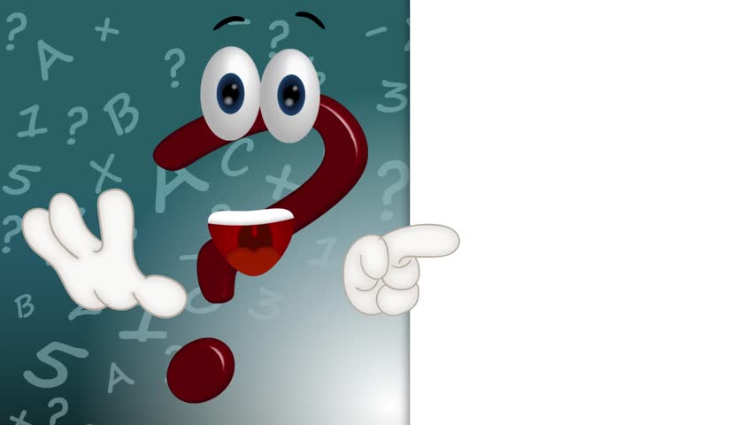 Any Questions Funny Cartoon