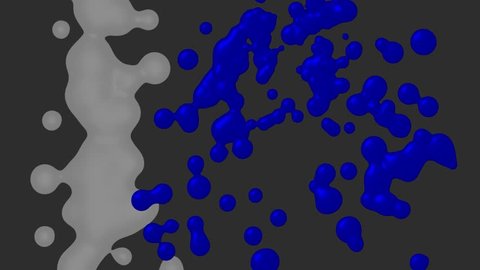 White Splodges Colour Over Black Background Stock Illustration ...