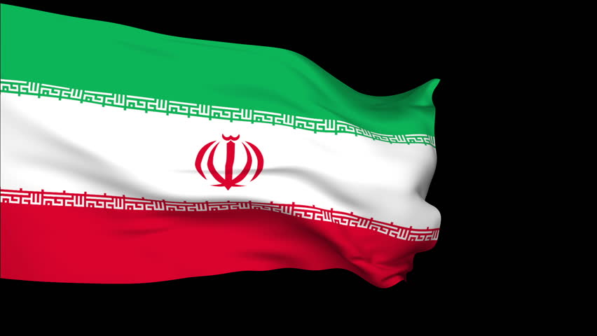 iran map highlighted flag colors pin Stock Footage Video (100% Royalty ...