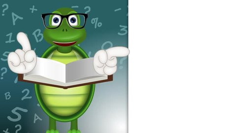 Turtle Teacher Pupil Learning School Preschool Stock Footage Video (100 ...