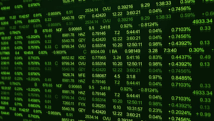 finance stock market background digits arrows Stock Footage Video (100% ...
