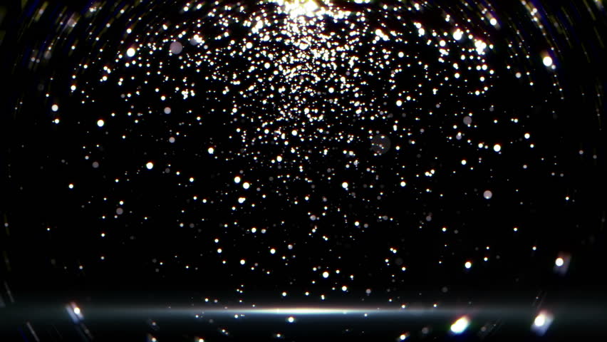 Many Particles Flying in the Stock Footage Video (100% Royalty-free ...