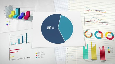 Business Infographics Set Different Diagram Vector Stock Vector ...