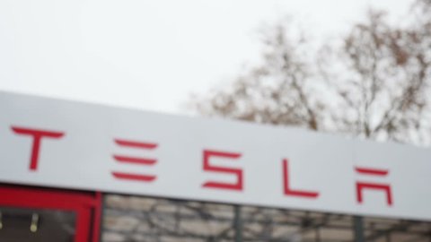 Tesla signage Stock Video Footage - 4K and HD Video Clips | Shutterstock