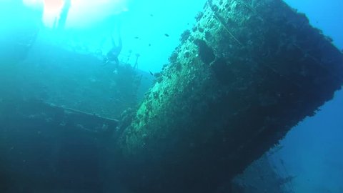 Red Sea Strait Gubal Egypt October Stock Footage Video (100% Royalty ...