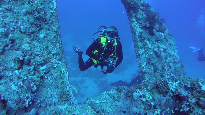 red sea strait gubal egypt - Stock Footage Video (100% Royalty-free ...