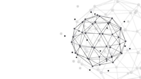 Lines Connected Science Fiction Scene Symbolizing Stock Vector (Royalty ...