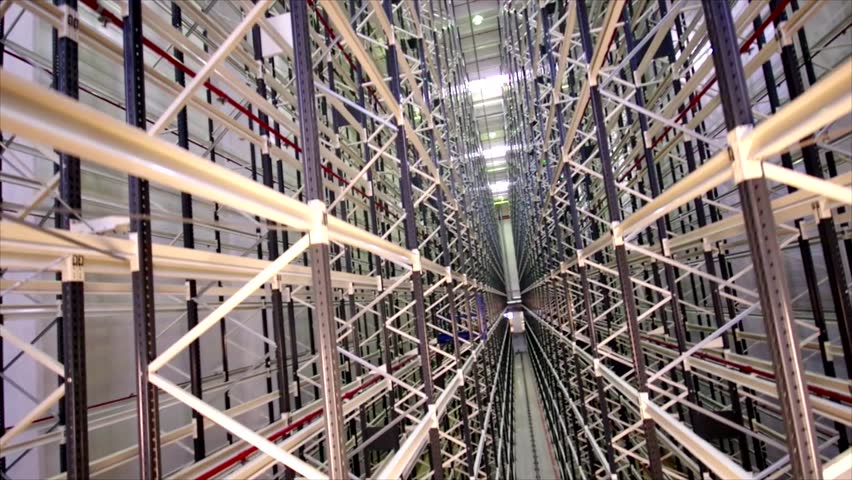 high rack storage Stock Footage Video (100% Royalty-free) 9903479 ...