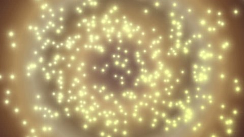 Shiny Gold Particles Background Animation 4k Stock Footage Video (100% ...