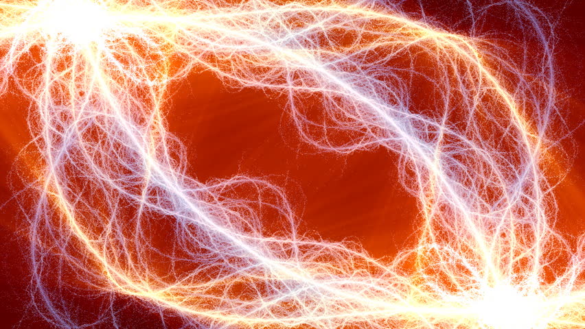 abstract animated electric light beam hd Stock Footage Video (100% ...