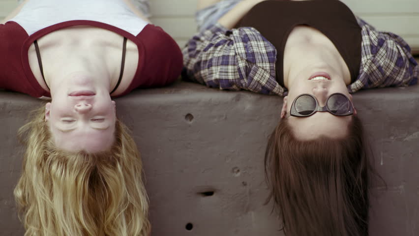 Best Friends Hang Out On Stock Footage Video (100% Royalty-free ...