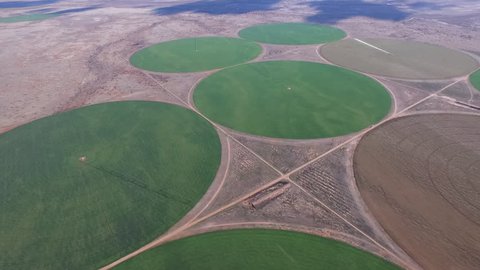 Circular Fields Stock Footage Video (100% Royalty-free) 9997268 ...